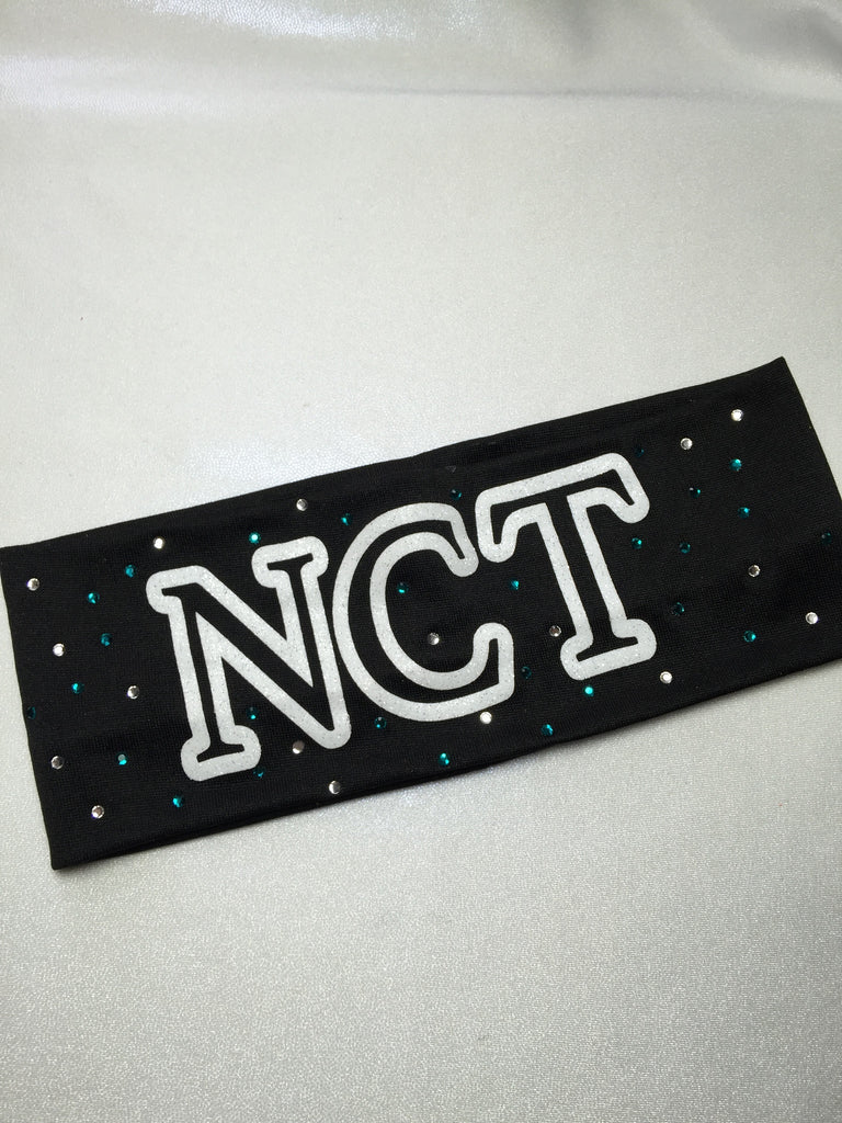 NCT Headband w/rhinestones – Back Flip Bows