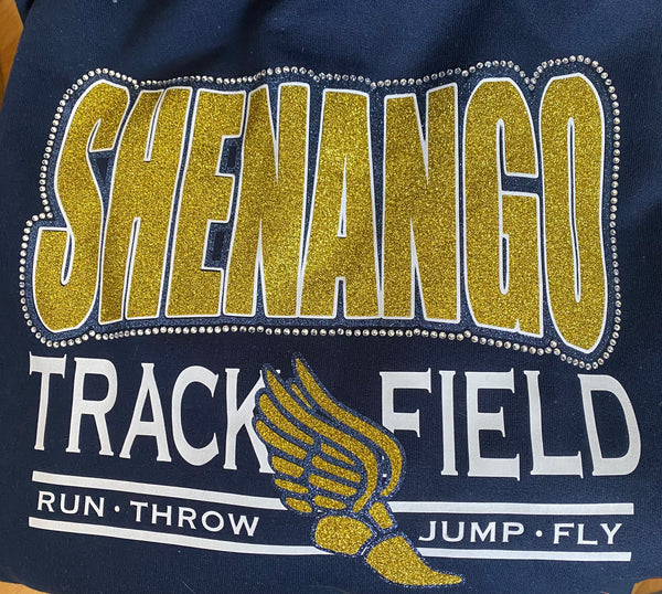 Shenango Wildcats Track & Field tee or hoodie – Back Flip Bows